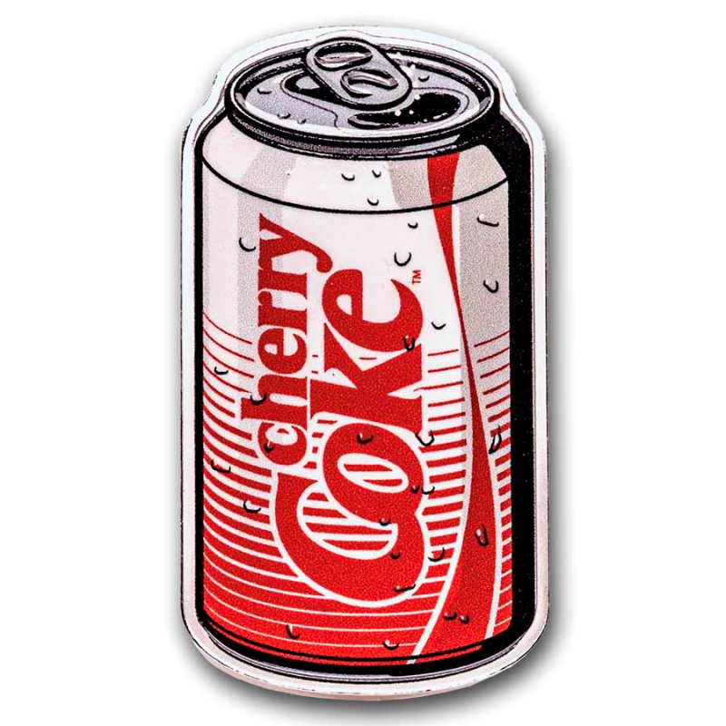1 oz Silber Niue COCA COLA CHERRY COKE Münze SONDEREDITION - Dosenfor ...